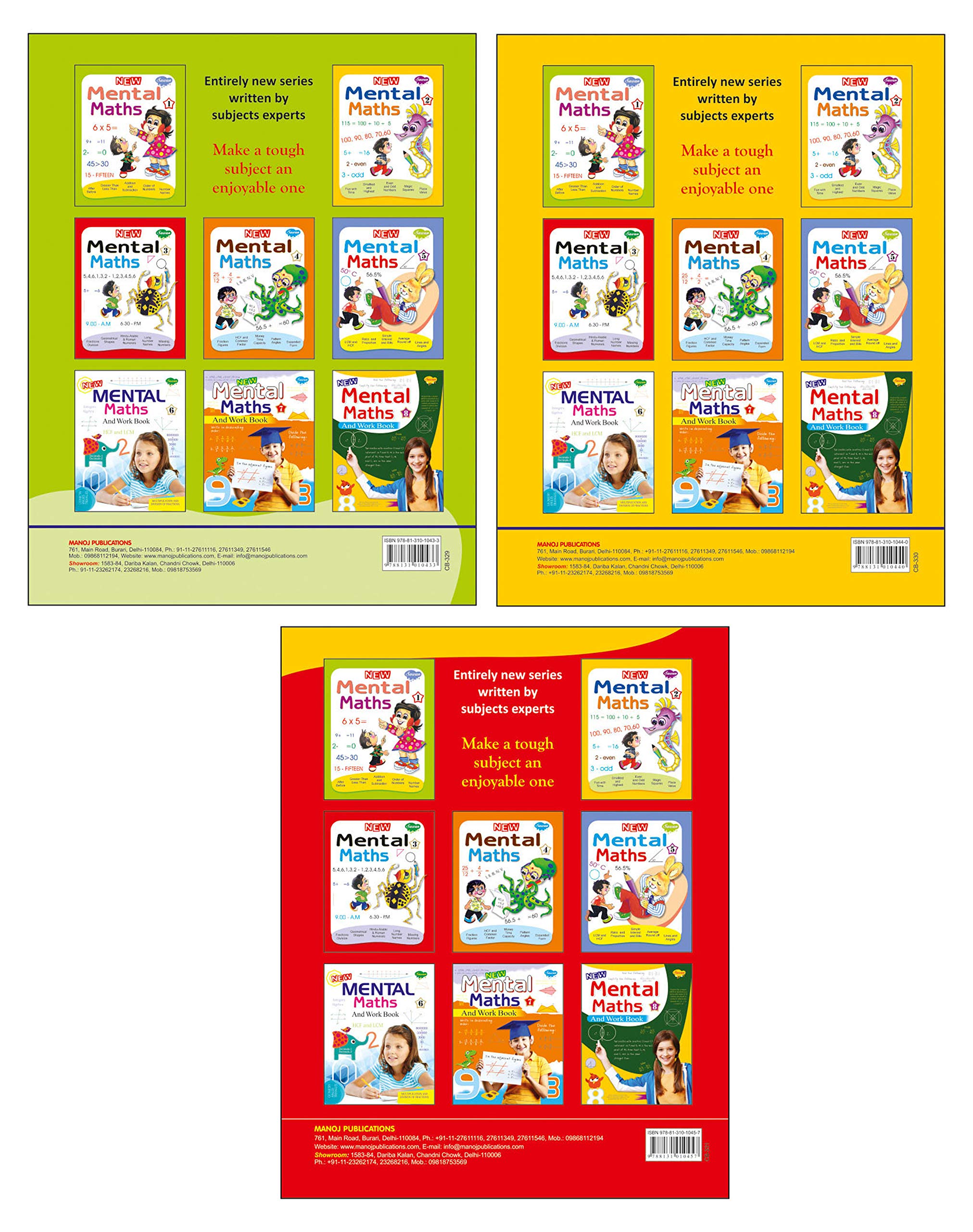 Mental Maths Books Set Of 3 Level1 2 3 Littlelearns Mental Maths Books Set Of 3 Level1 2 3 Littlelearns