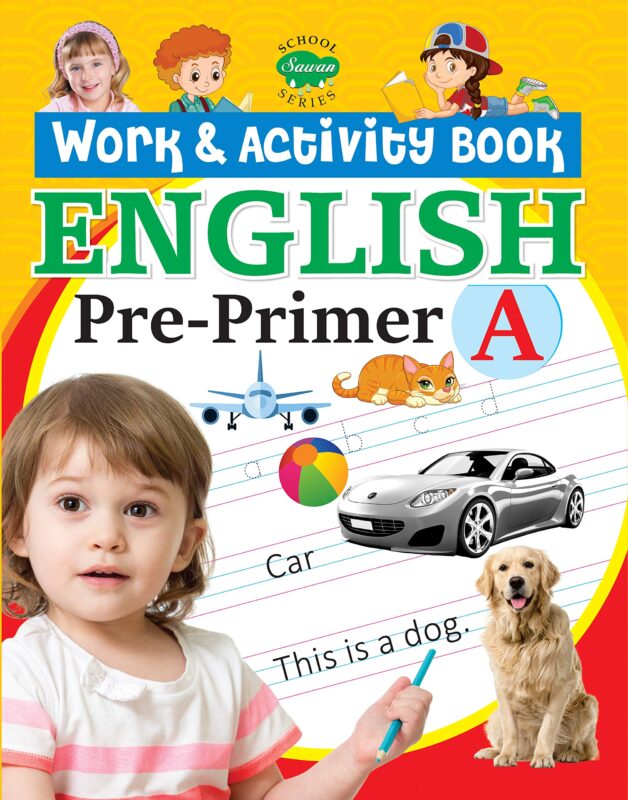 Work and Activity Book English Pre-Primer A - littlelearns.com