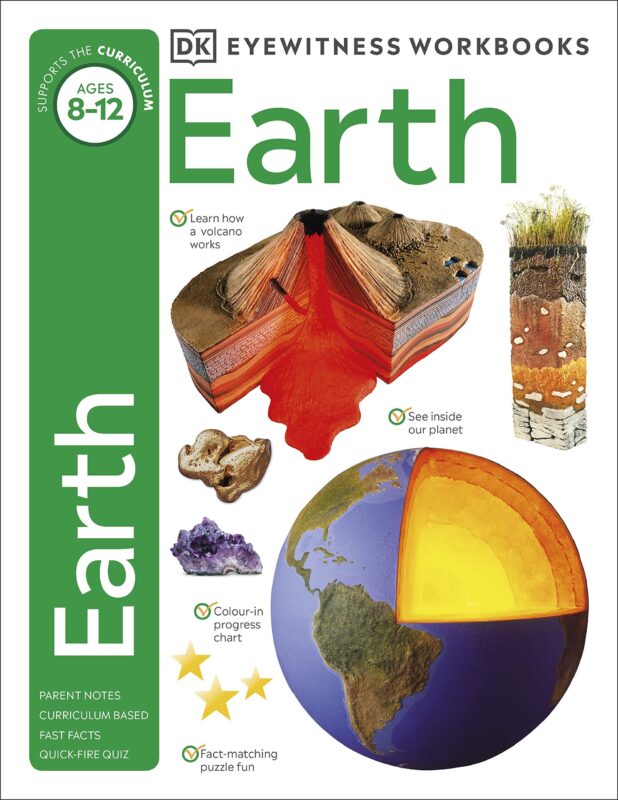 Earth (DK Eyewitness) (Eyewitness Workbook) - littlelearns.com