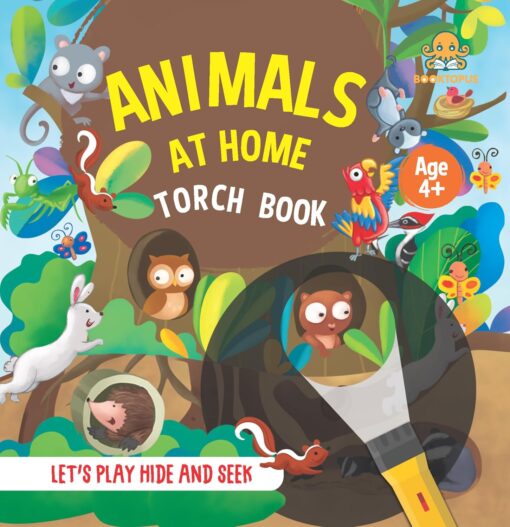 Booktopus Torch Discovery Book - Jungle Animals Hidden Picture Book ...